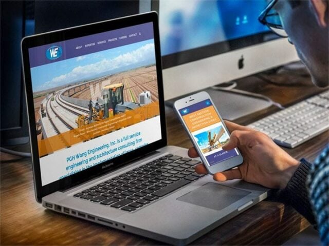 Portfolio: PGH Wong Engineering | Razorfrog Web Design