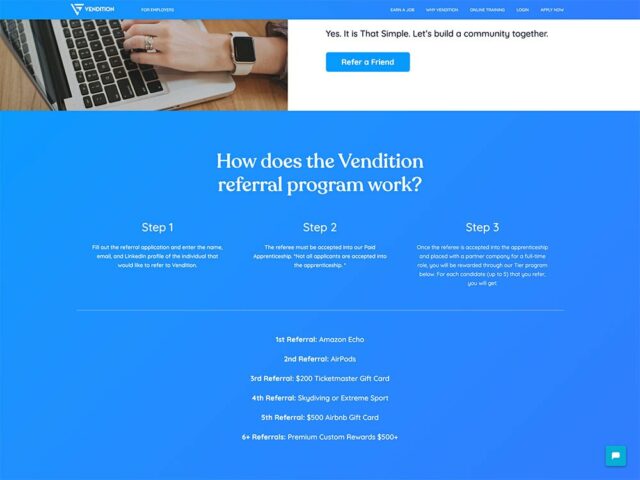 Vendition | Razorfrog Web Design
