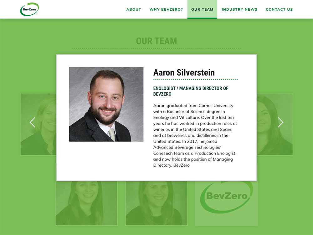 BevZero | Razorfrog Web Design in San Francisco