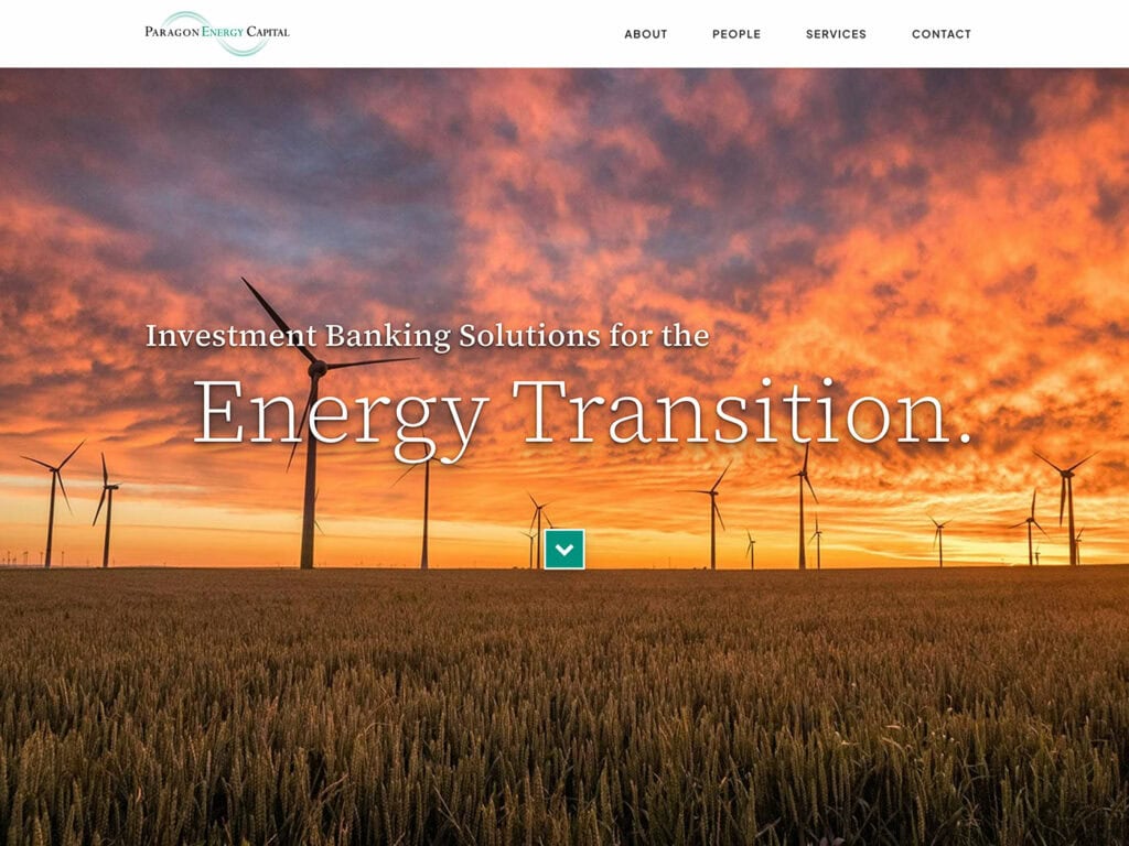 Portfolio: Paragon Energy Capital | Razorfrog Web Design
